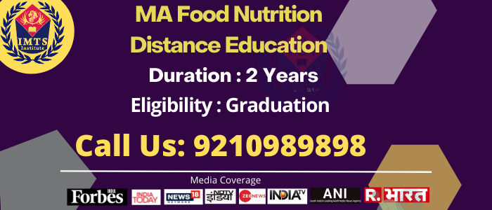 MA Food Nutrition Distance Education: Admission 2026: Fee, Eligibility ...