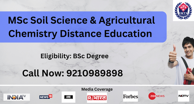 MSc Soil Science & Agricultural Chemistry Distance Education Admission ...